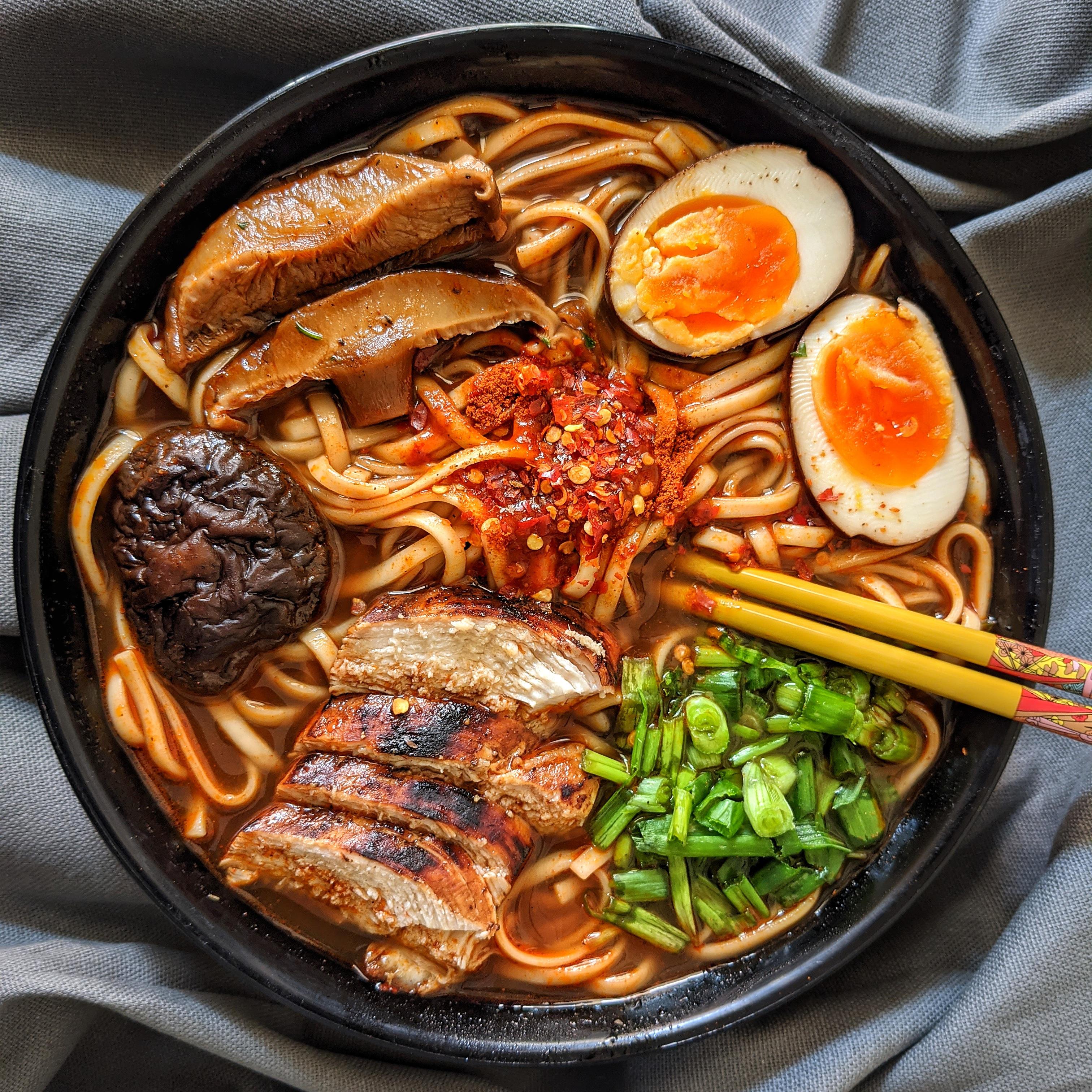 [Homemade] Spicy chicken ramen | Scrolller