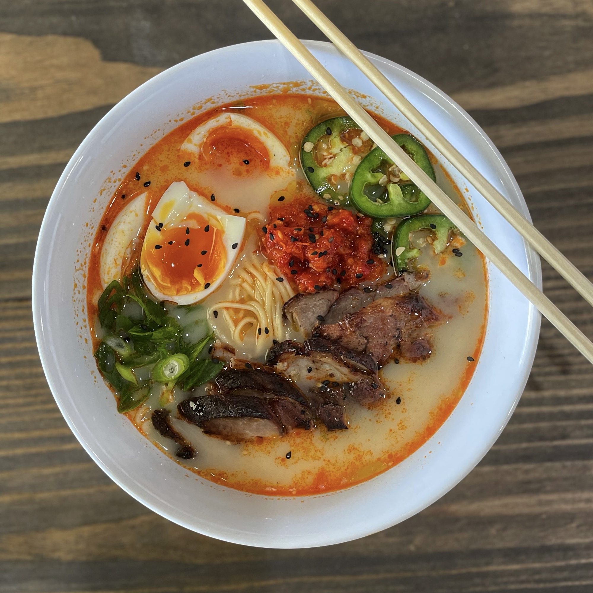 [Homemade] Spruced up instant ramen | Scrolller