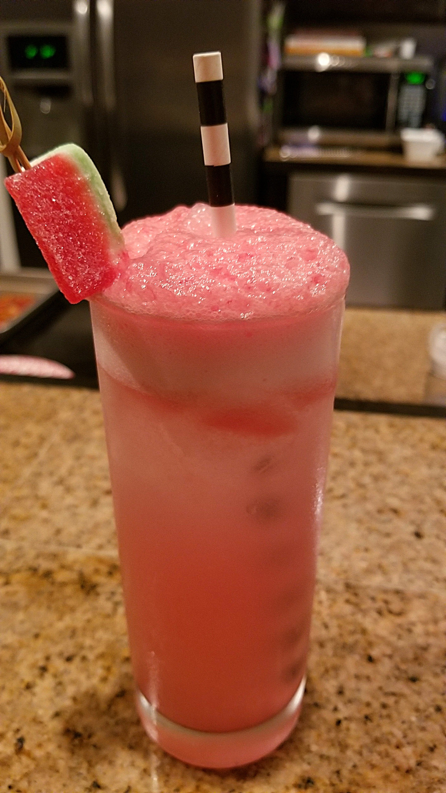 Homemade Watermelon Fizz Cocktail Scrolller