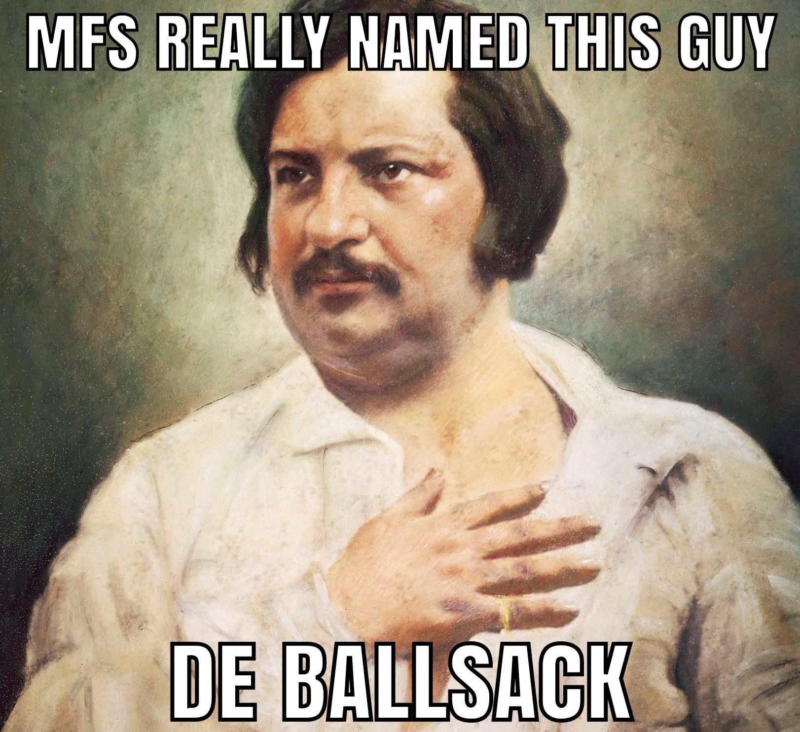 Honoré de ballsack (rule) | Scrolller