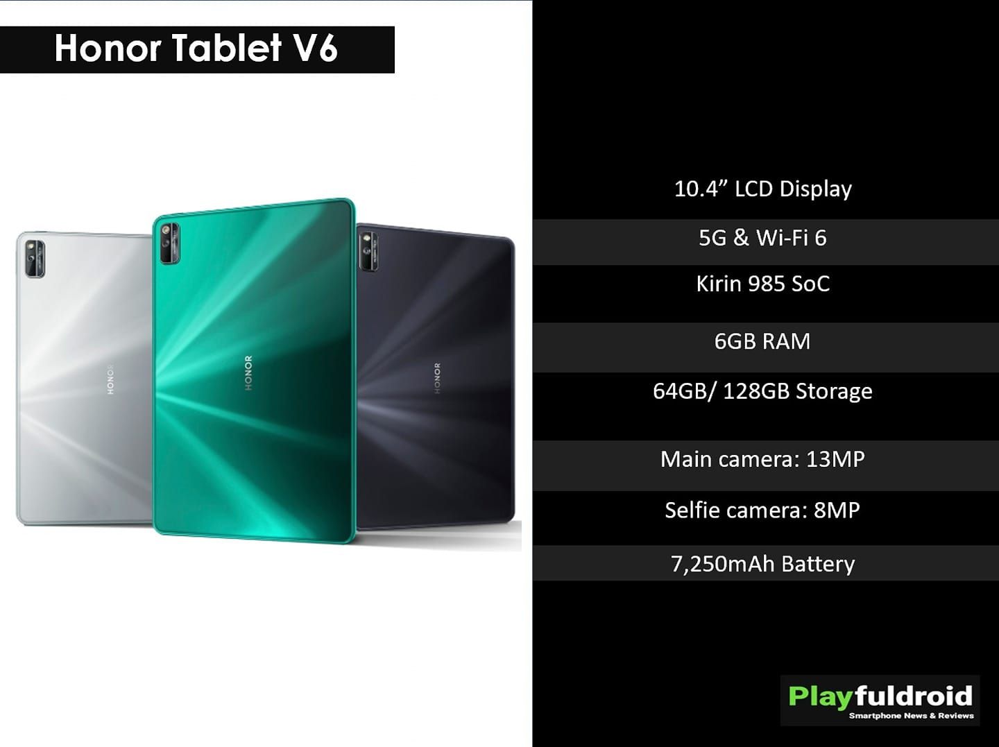 Honor V6 Tablet key specs! | Scrolller