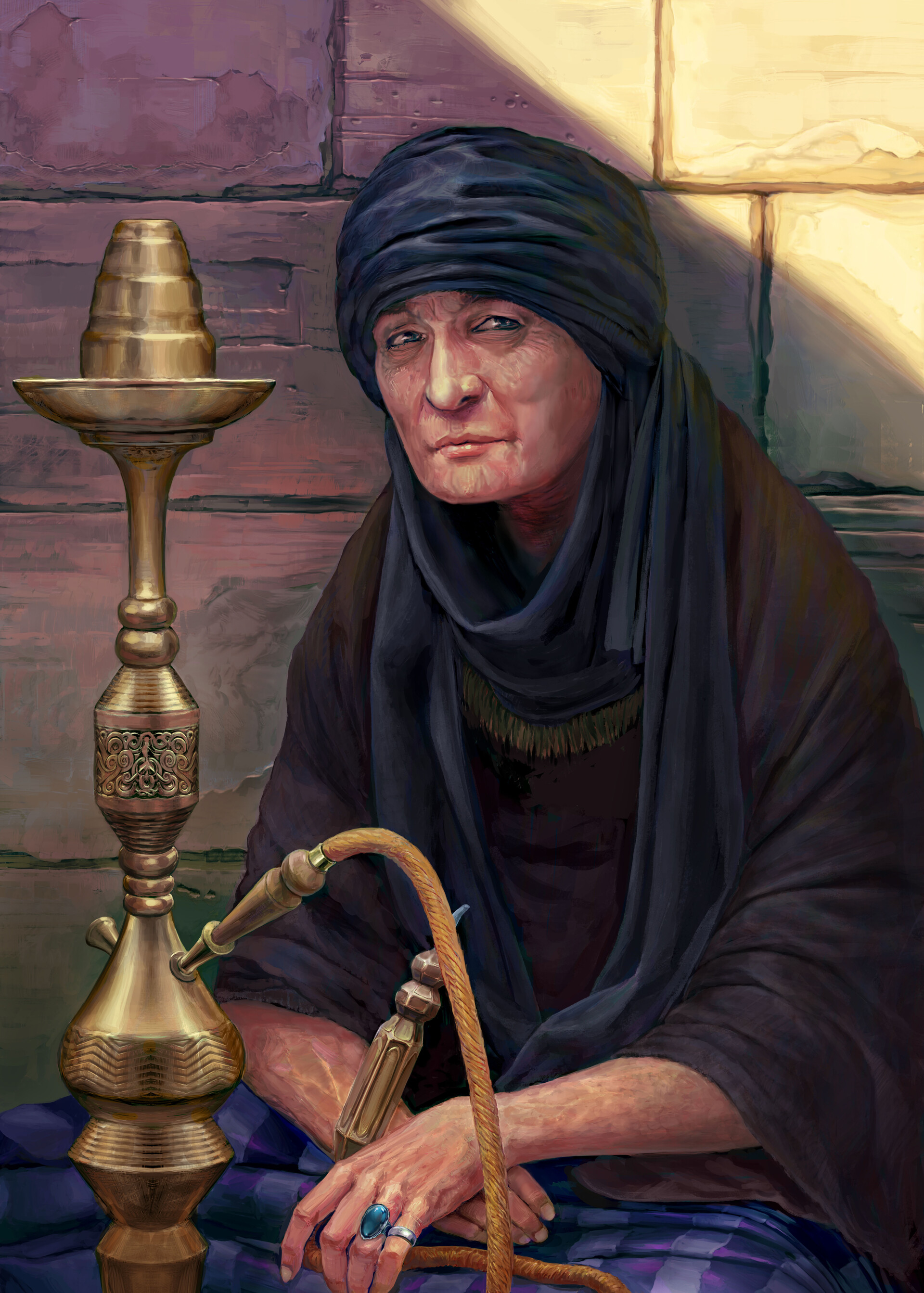 Hookah By Anton E Scrolller
