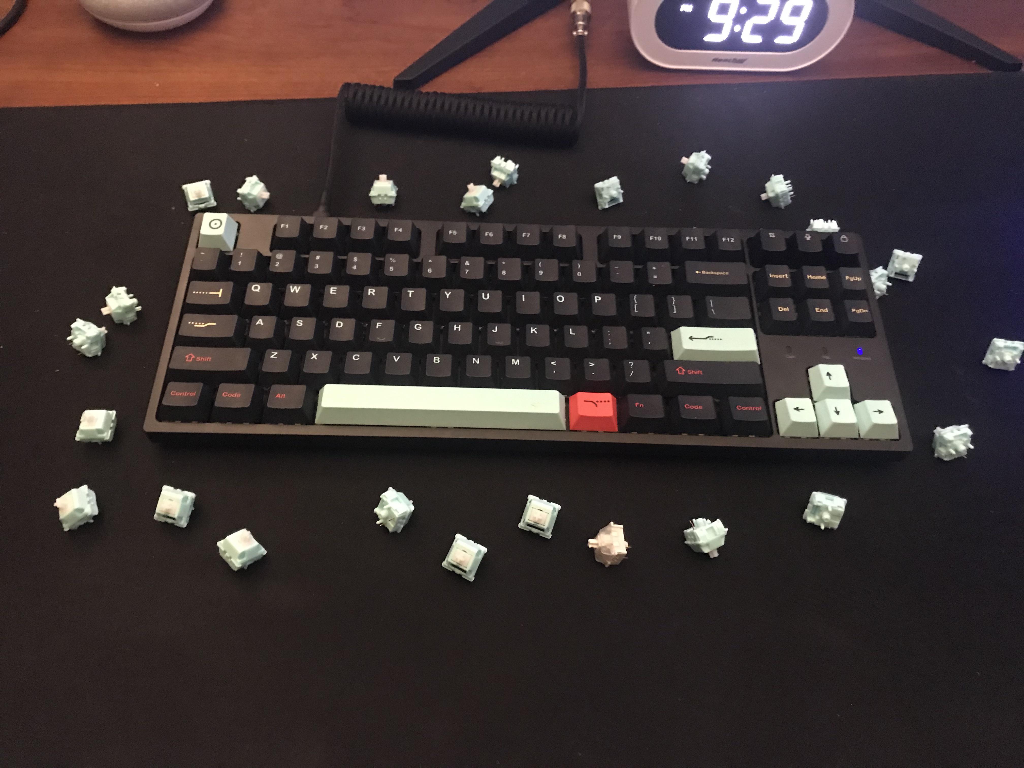 Hope y’all except my first build #tkl masterace | Scrolller