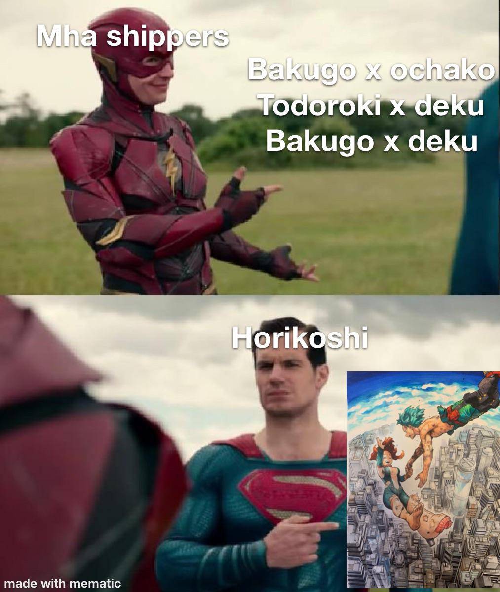 Horikoshi just destroyed all the other ships. | Scrolller