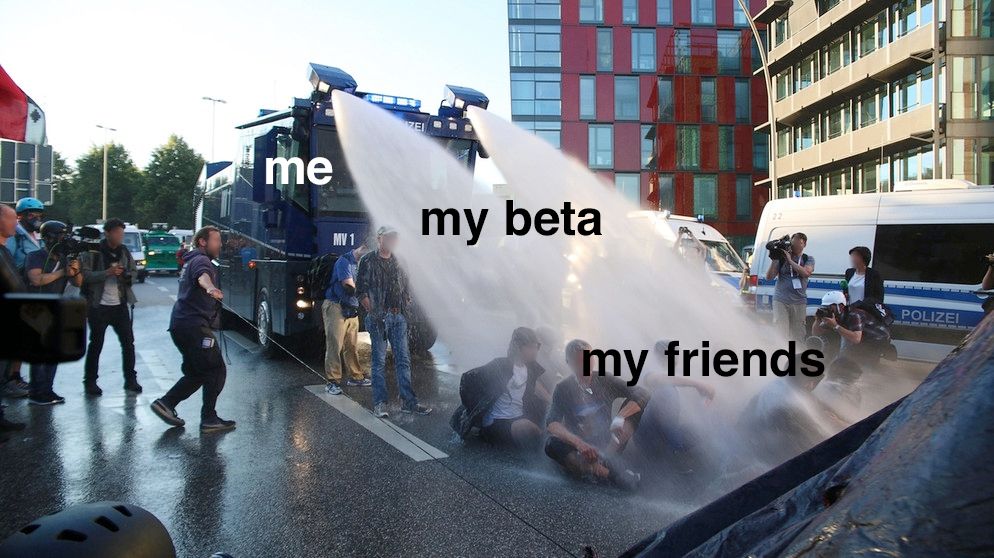 Hose 'em gumbies down | Scrolller