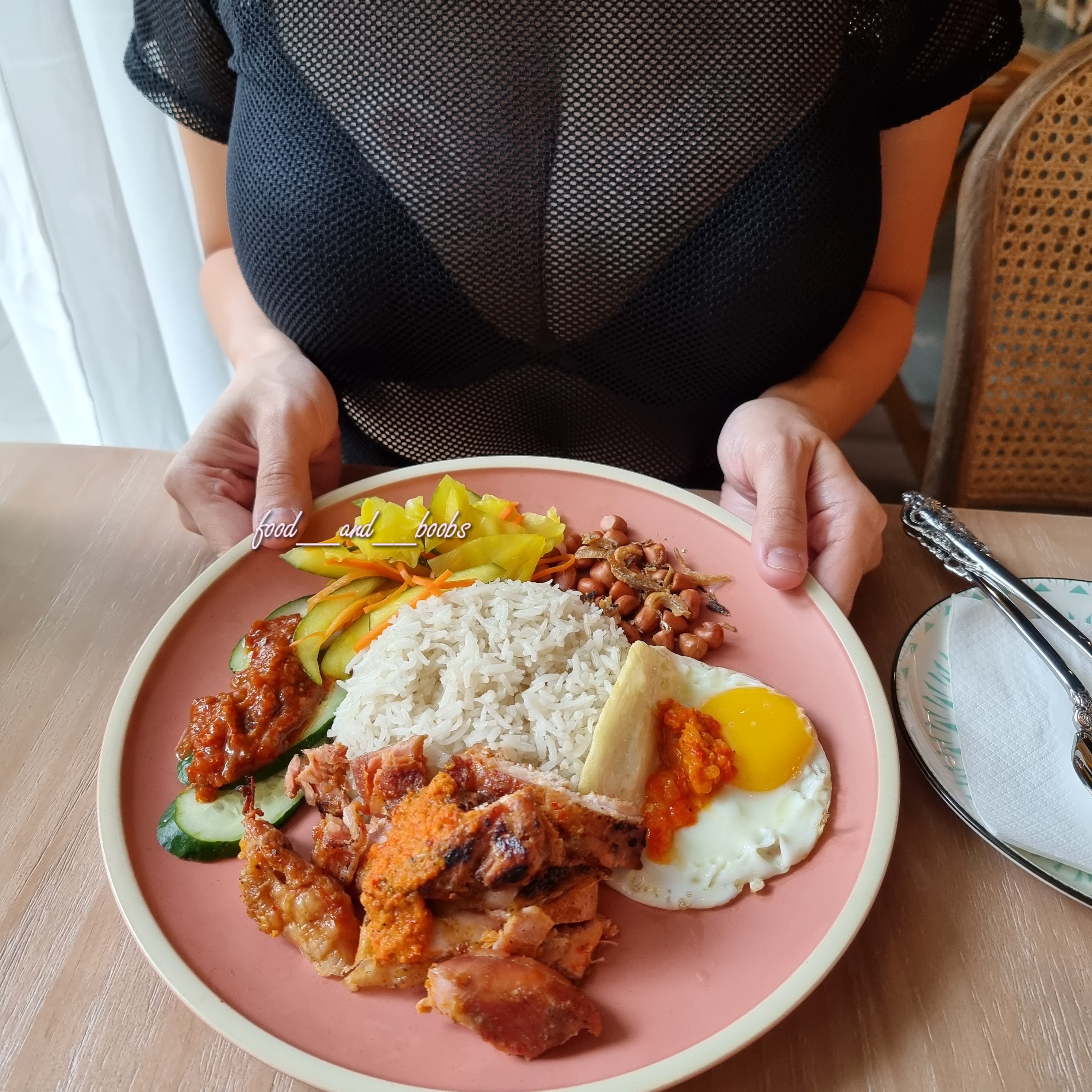 Hotter than regular nasi lemak is the Peri peri nasi lemak! | Scrolller