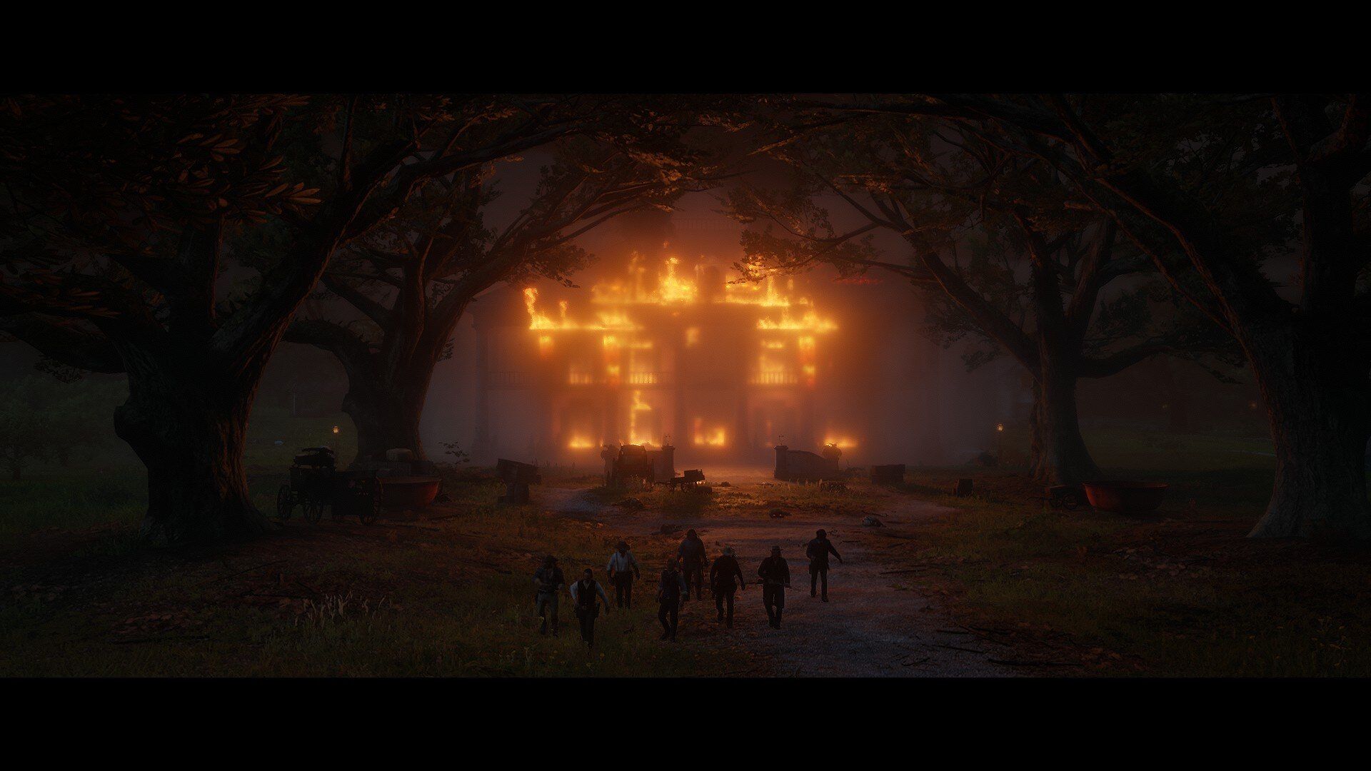 House Fire. Red Dead Redemption 2. [1920 x 1080] | Scrolller