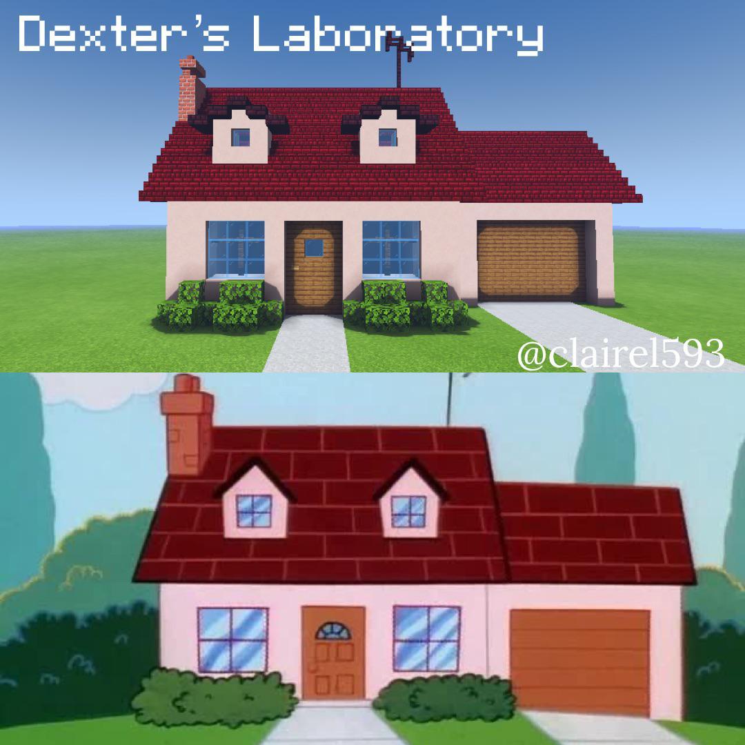House from Dexter’s Laboratory in mcpe | Scrolller