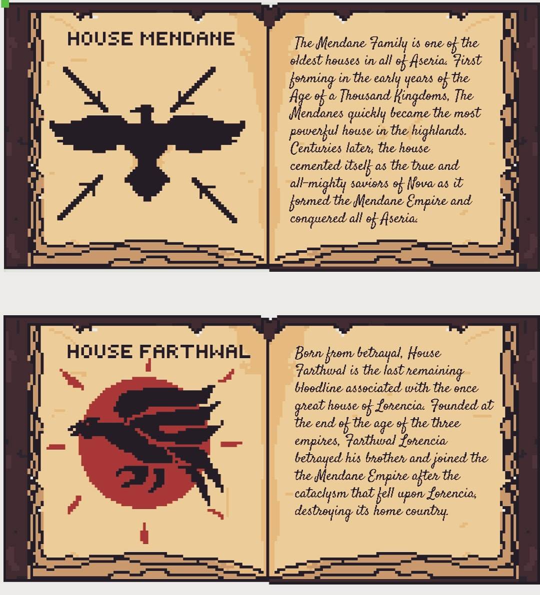 House sigils I made for my Fantasy book. | Scrolller