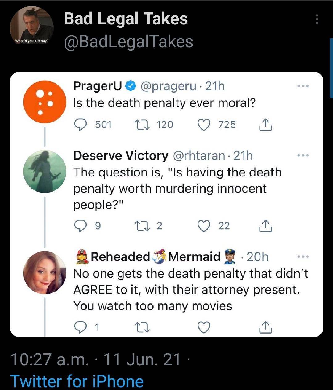 How about a death penalty | Scrolller