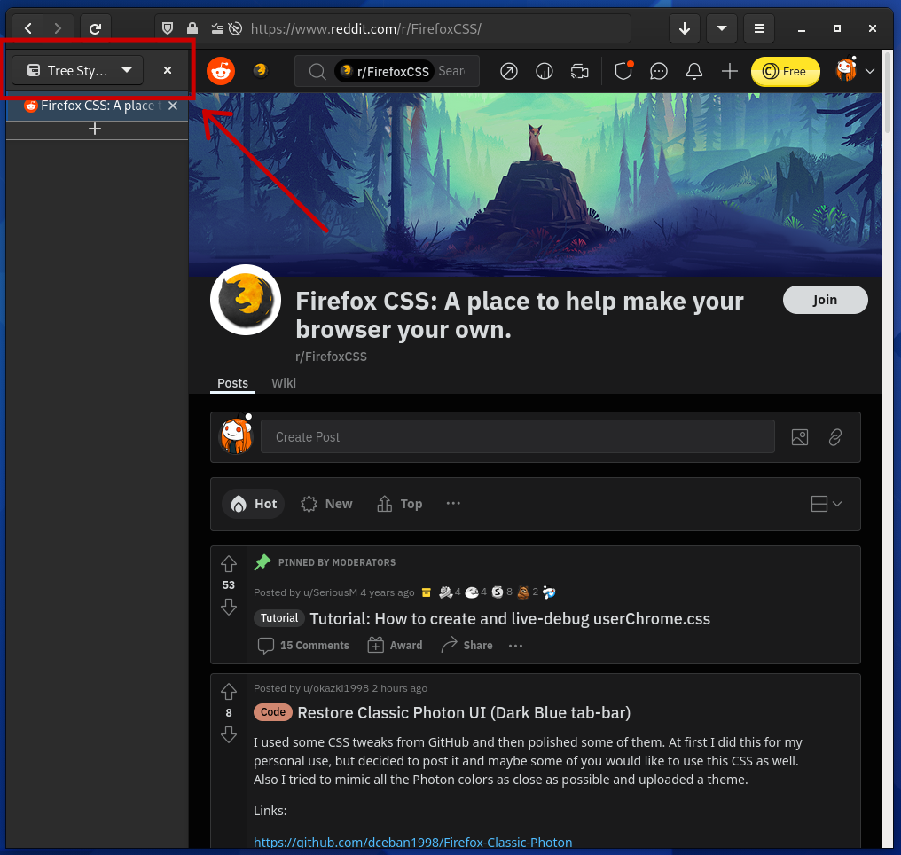 How could I hide the sidebar context menu? | Scrolller