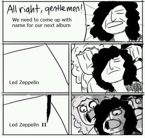 How Led Zeppelin named there Second Album | Scrolller