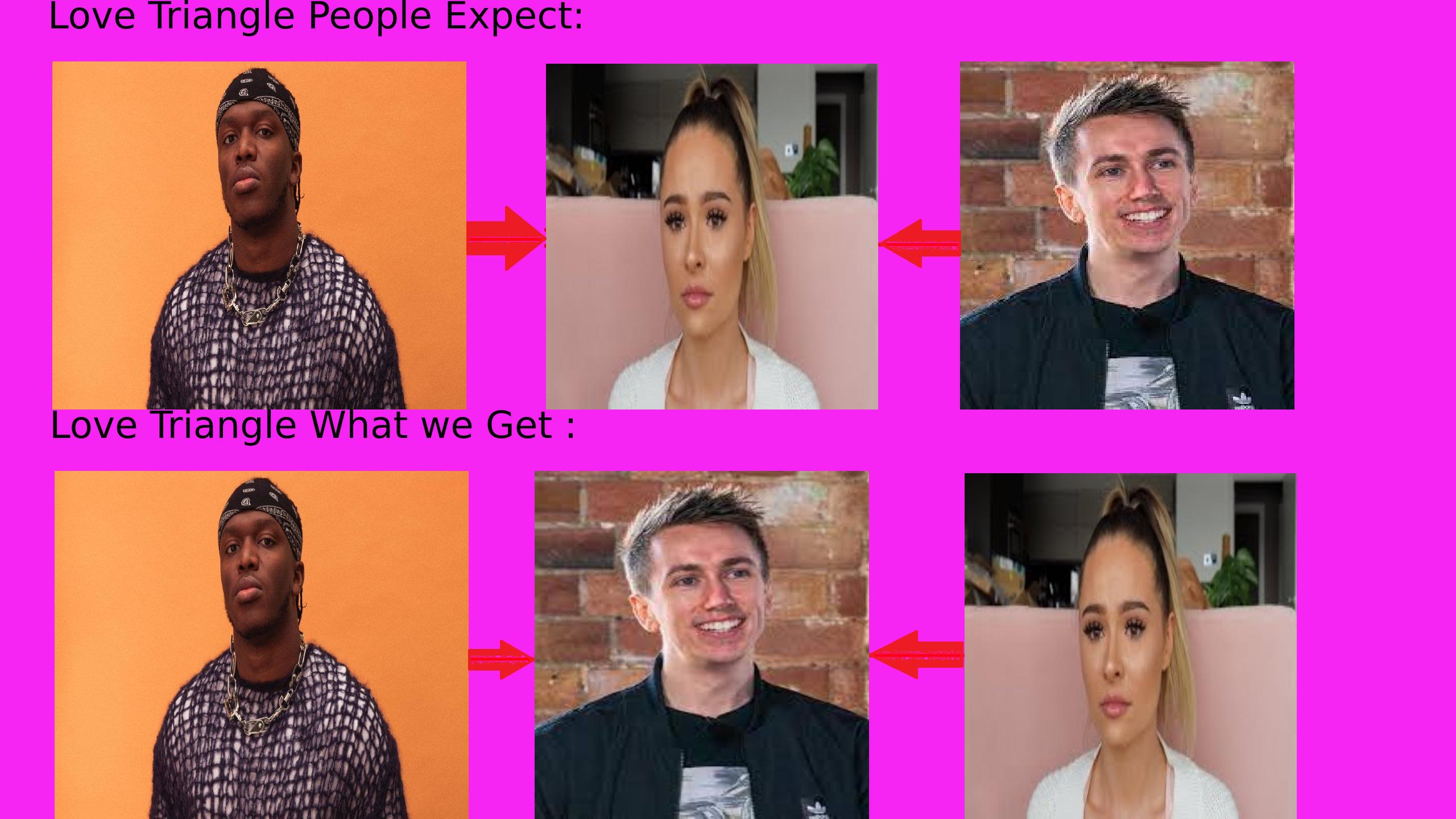 How love triangle we expect and what we get! | Scrolller