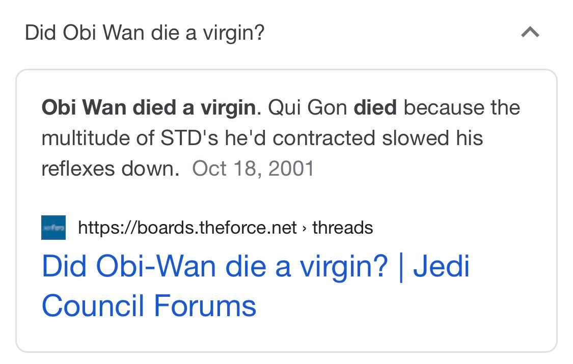 How Qui-Hon really died. | Scrolller