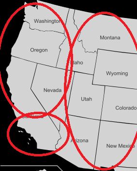 How the new Western territories should be divided | Scrolller