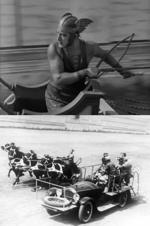 How they filmed the chariot race scene in Ben-Hur (1925) | Scrolller