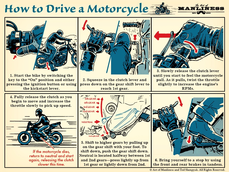 How to Drive a Motorcycle | Scrolller