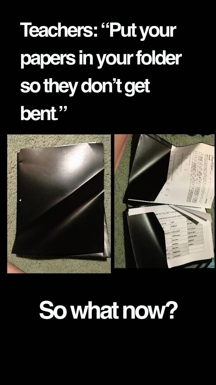 How to explain this to my teacher... | Scrolller