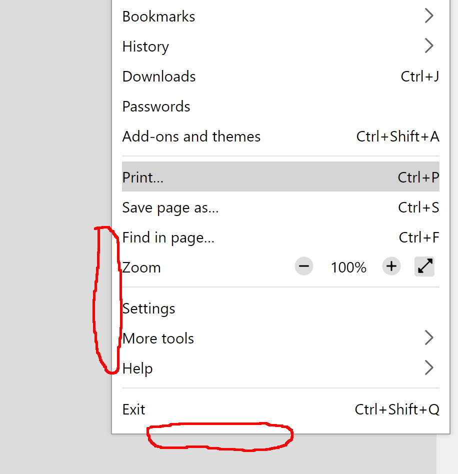 How to remove this shadow from under all menus? | Scrolller