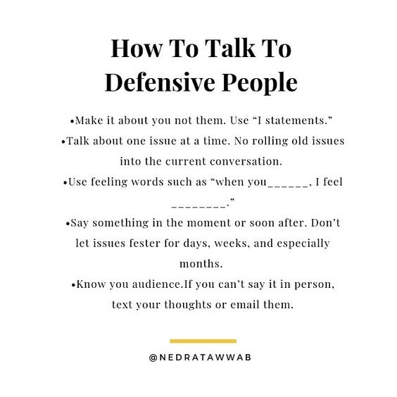 How To Talk To Defensive People | Scrolller