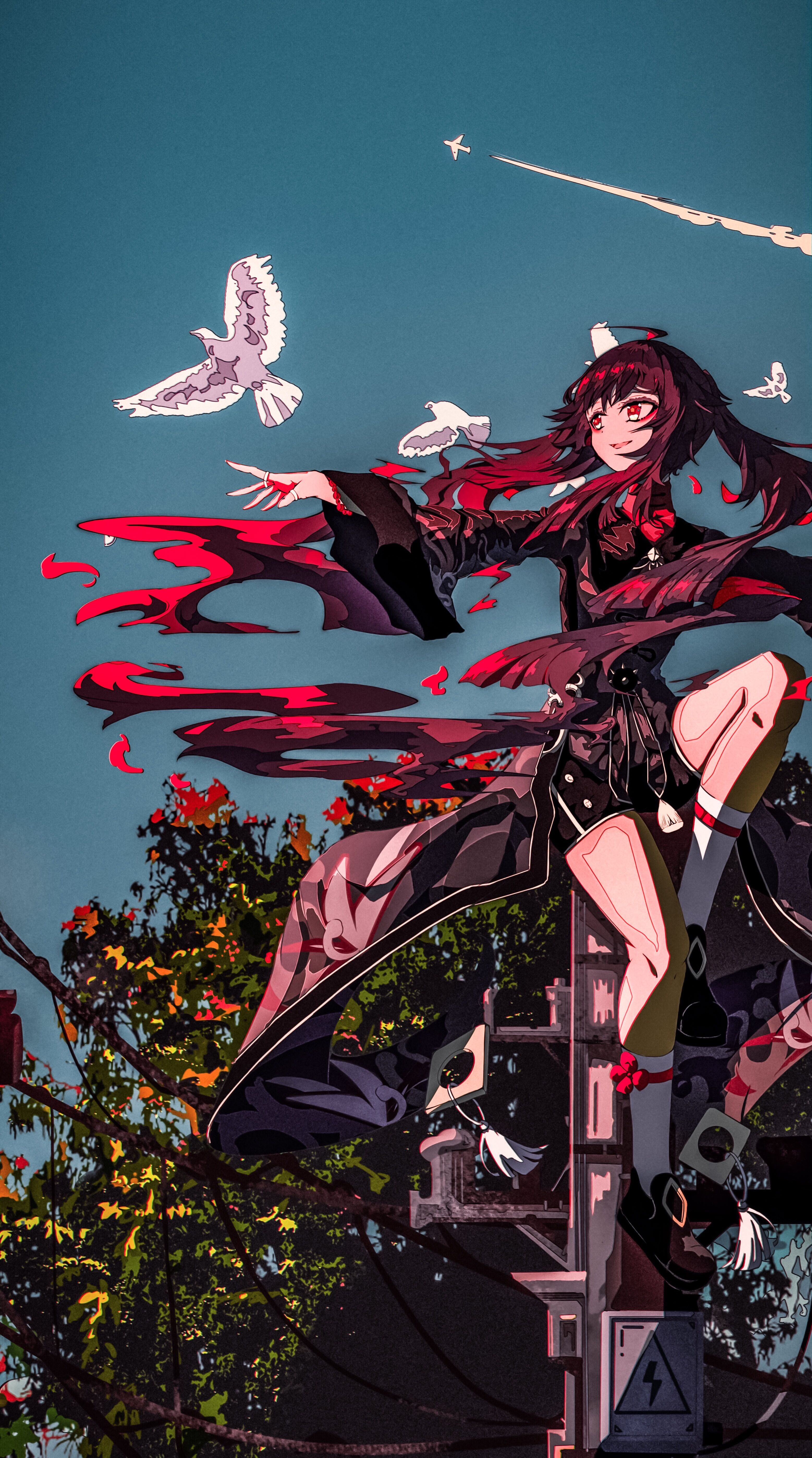 Hu tao got isekaied / Art by lulu | Scrolller