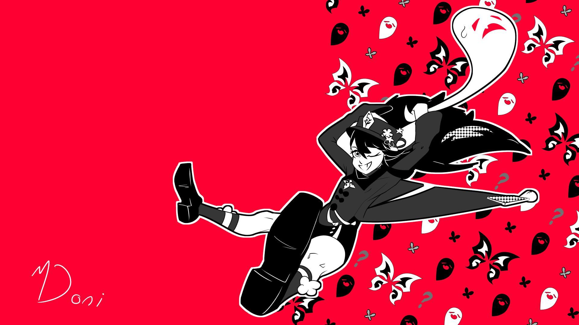 Hu Tao - Persona 5 Style | Scrolller