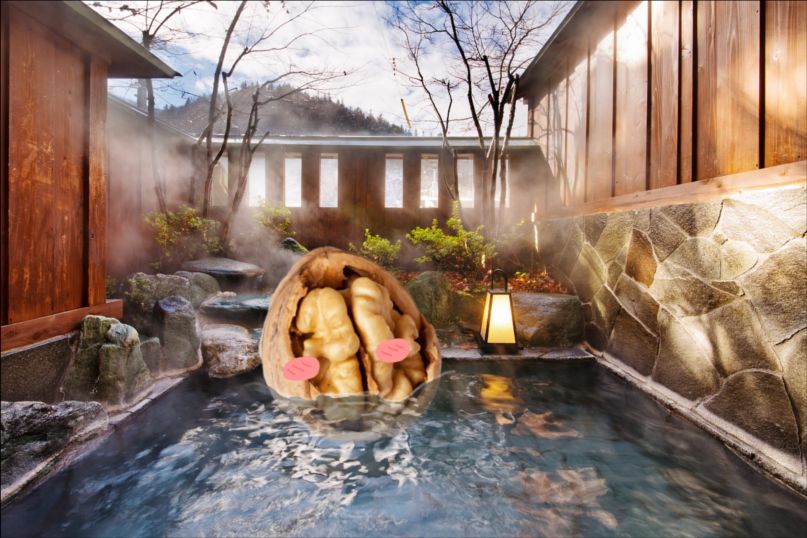 Hu Tao without her robe in an onsen (NSFW) | Scrolller