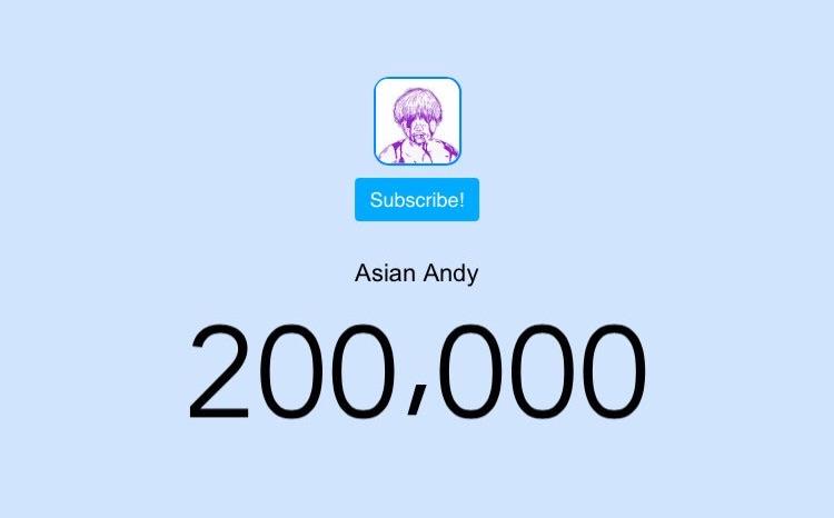 Huge congratulations on 200K subscribers, at the end of 2018 you’ll hit 1 million if you keep it ...