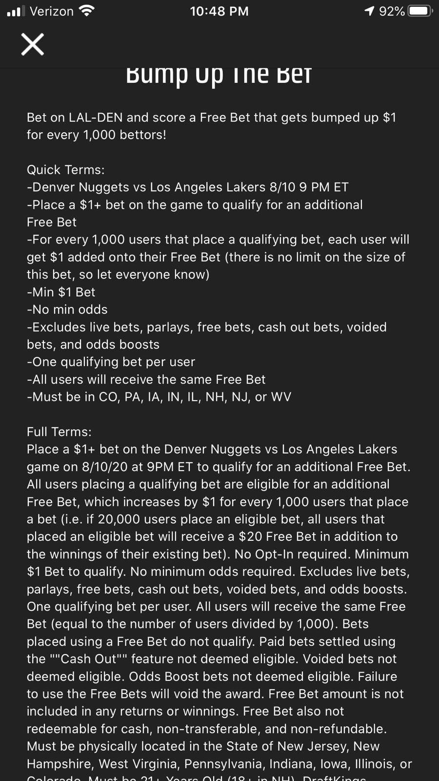 Huge Draftkings crowd boost promotion | Scrolller