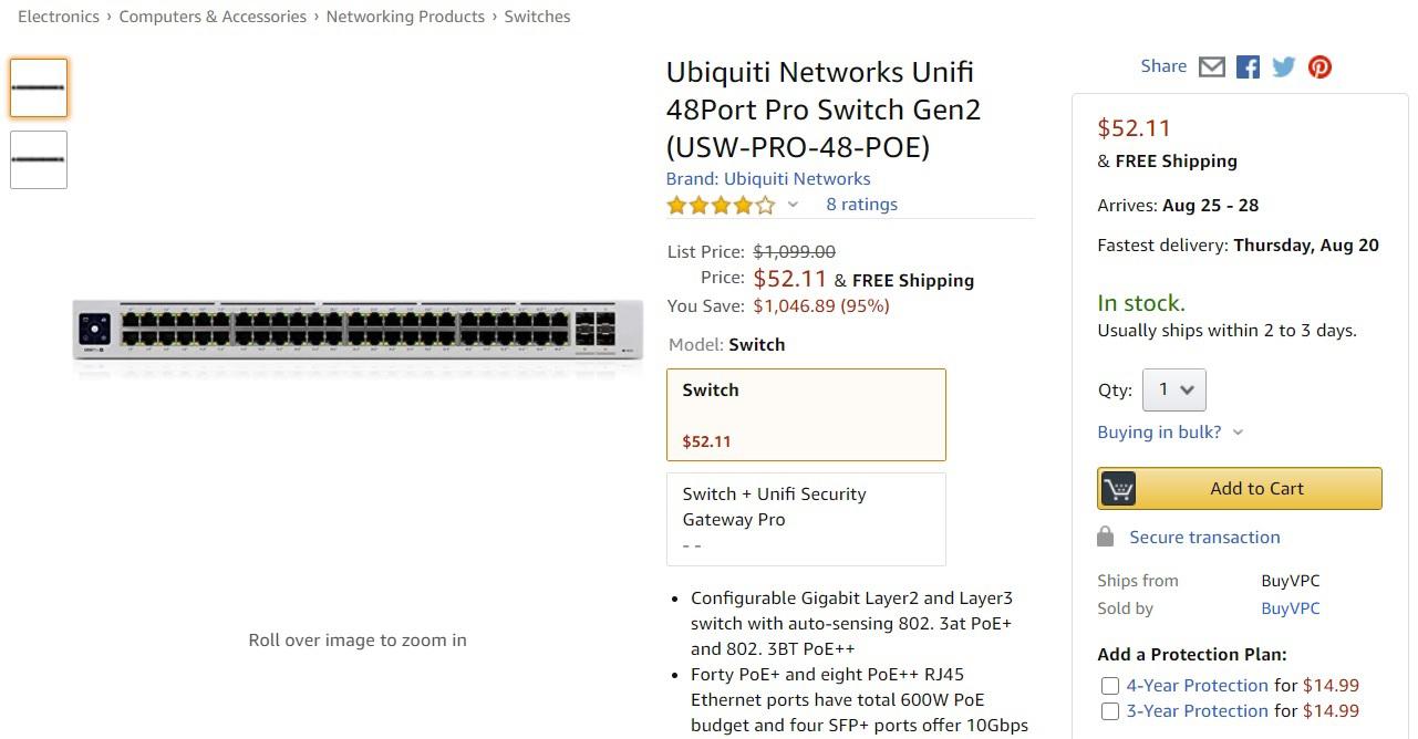 HUGE Ubiquiti Price Error | Scrolller