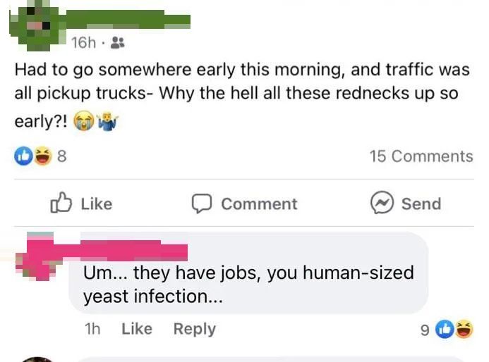 Human sized yeast infection! | Scrolller