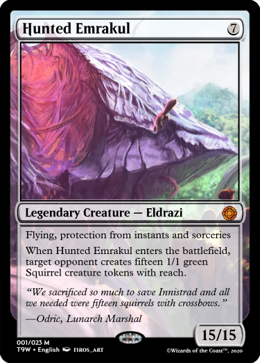 Hunted Emrakul | Scrolller