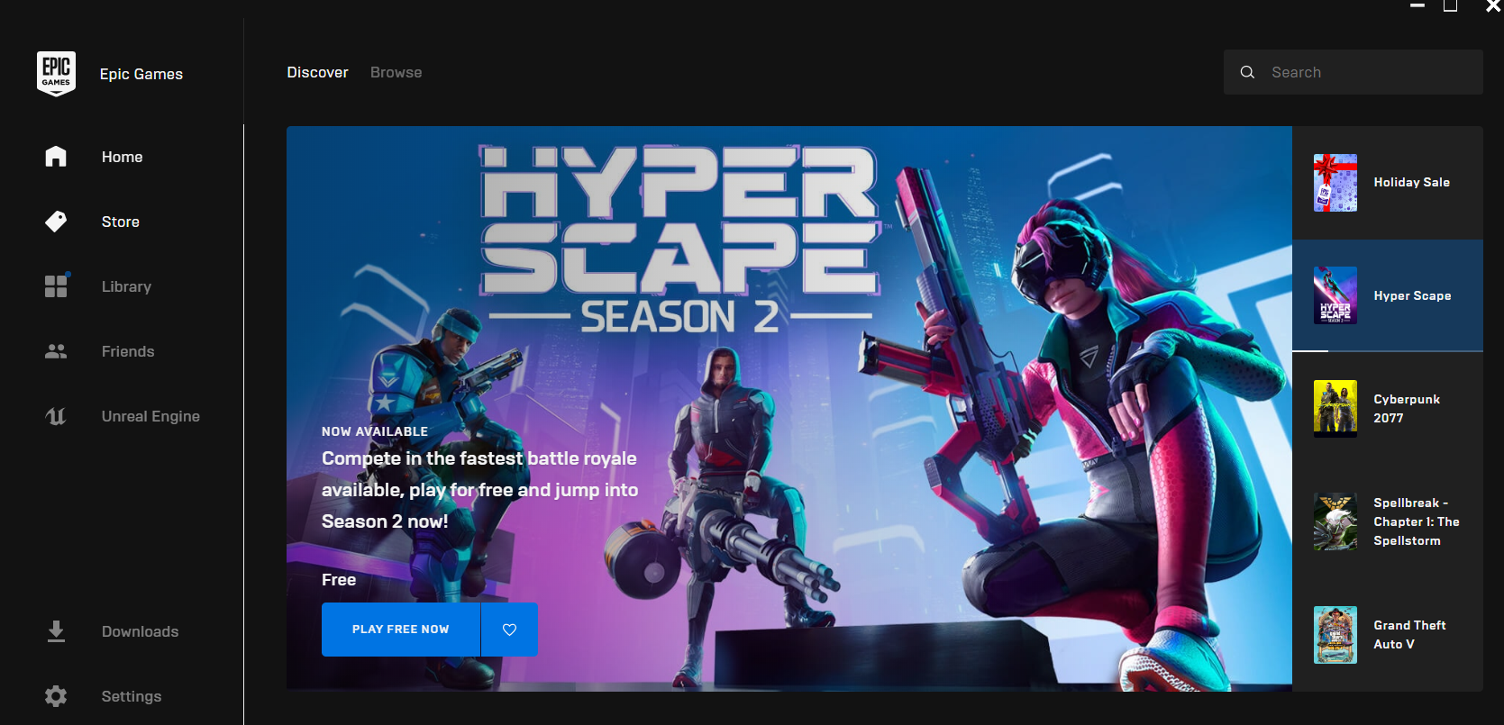 hyperScape on epic games, is this new? | Scrolller