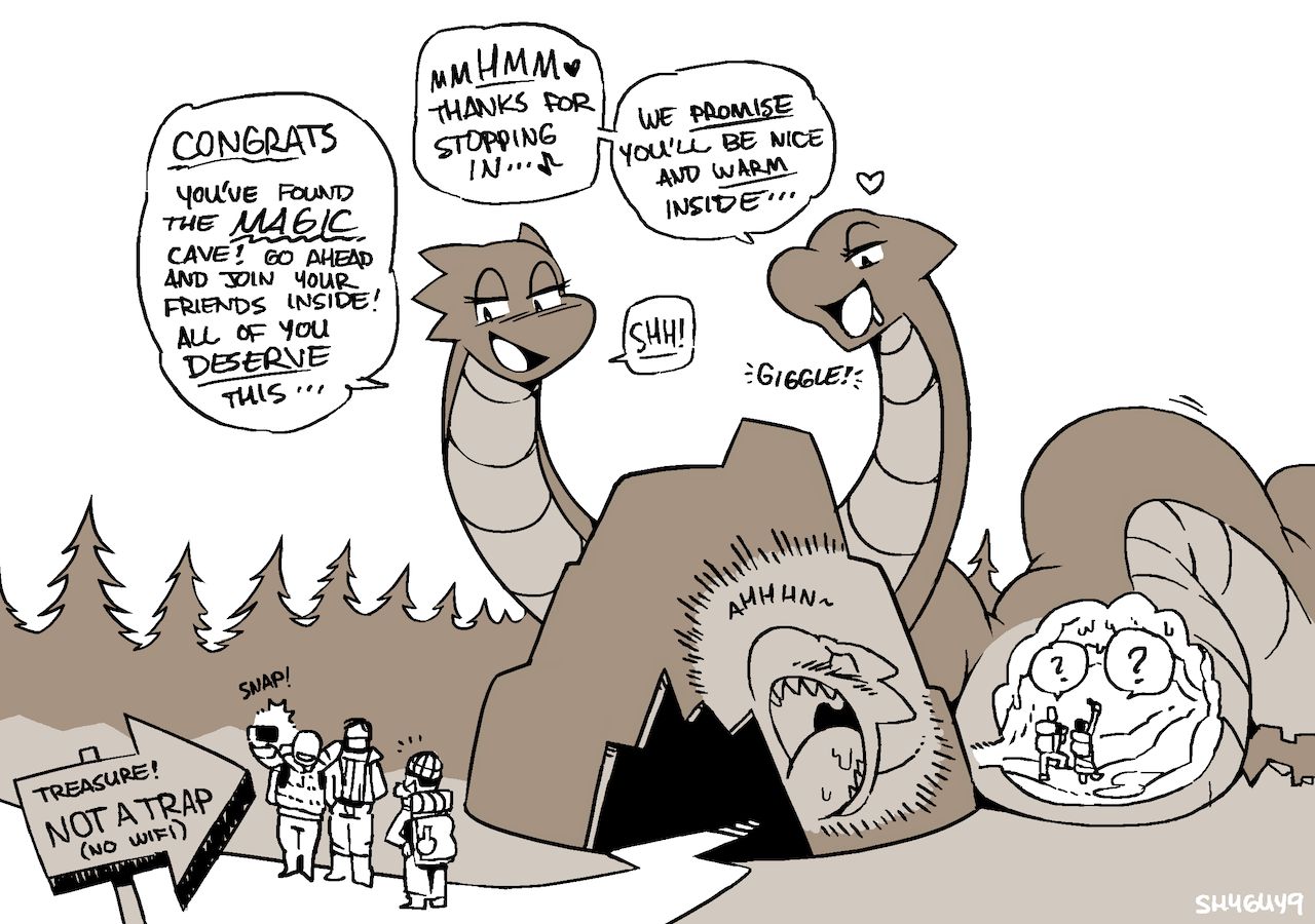 Hyrda vore (shyguy9) [F/?/?] [multiple prey] [oral vore] [soft vore] [imminent oral vore ...