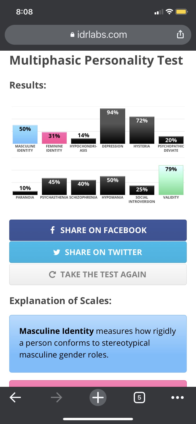 I also did the personality thing | Scrolller