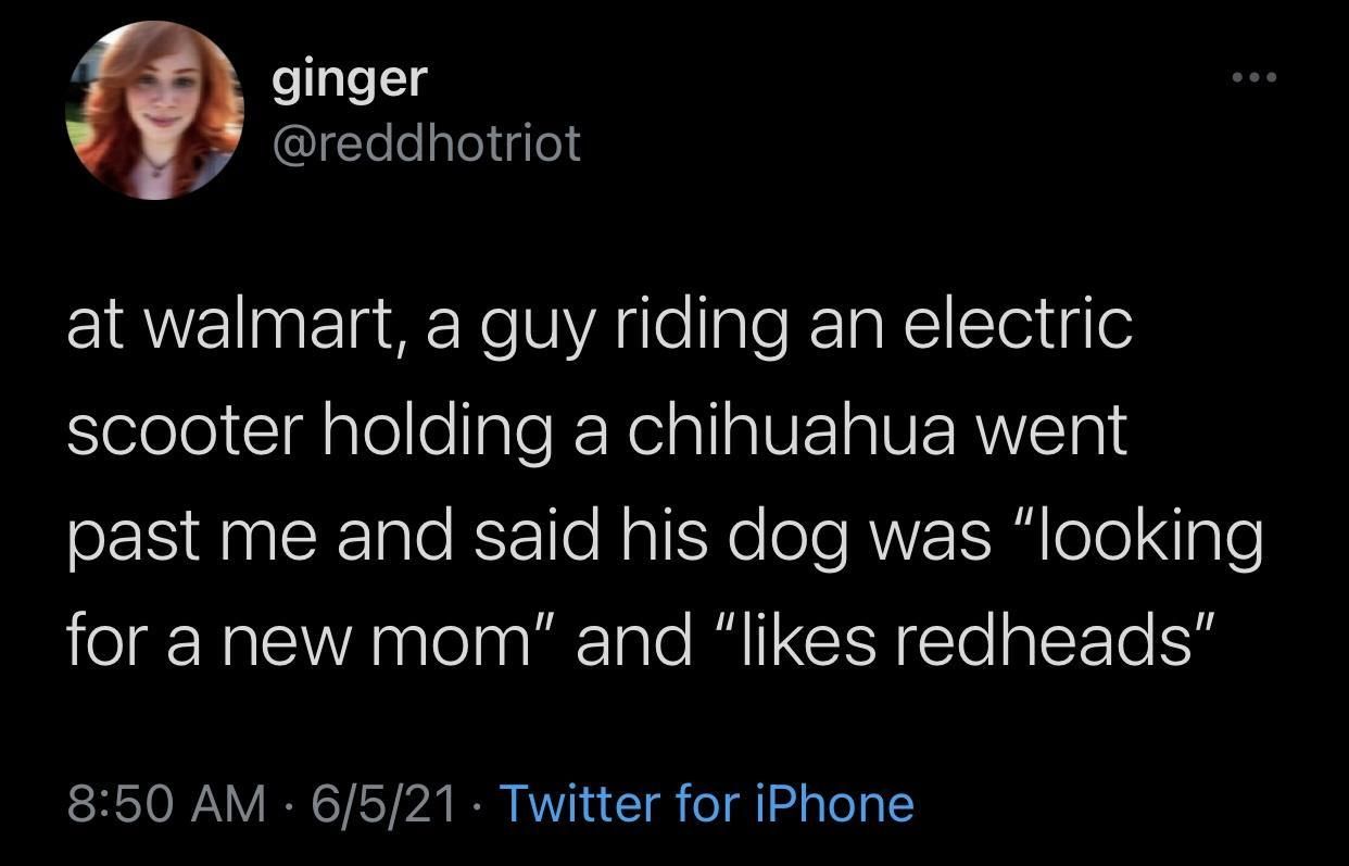 I Also Like Redheads Scrolller