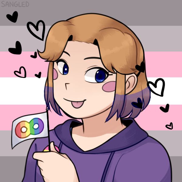 I am not 100% sure but right now the label Demigirl feels right :) also I edited the hair in a ...