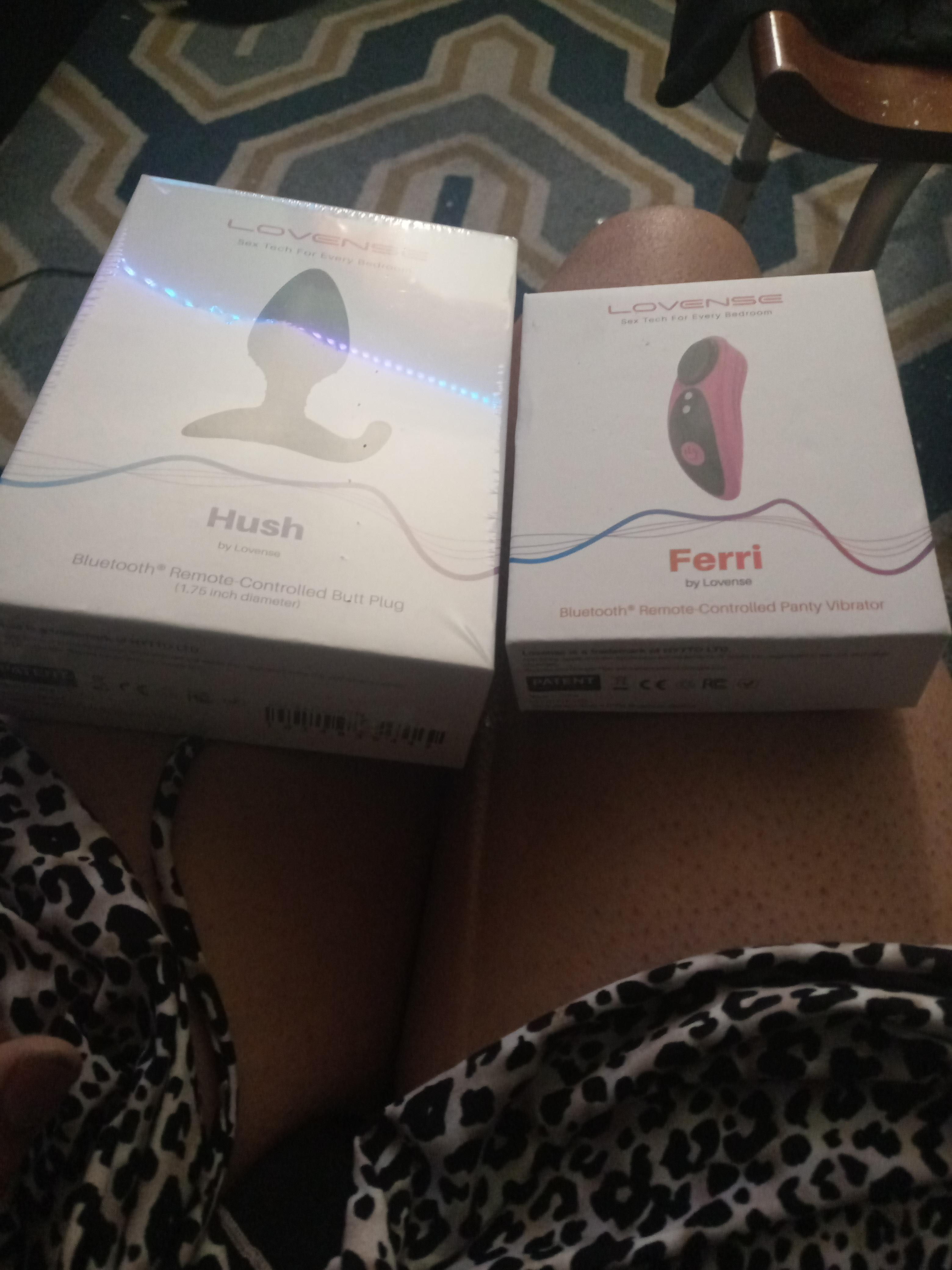 I am soo excited. Received my Lovense toys... Who would want to take control?😍 | Scrolller