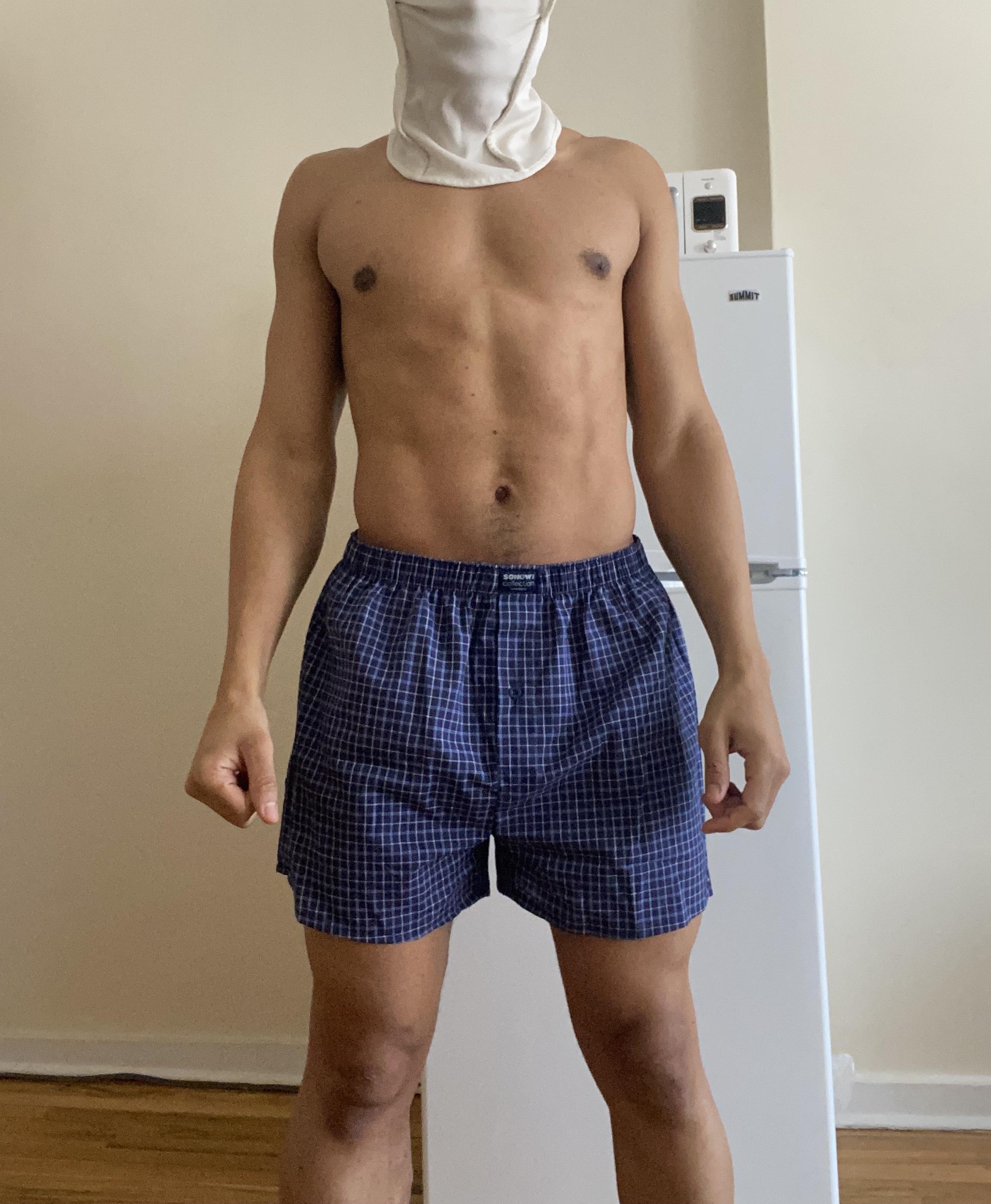 I Bought some new plaid Blue boxers | Scrolller