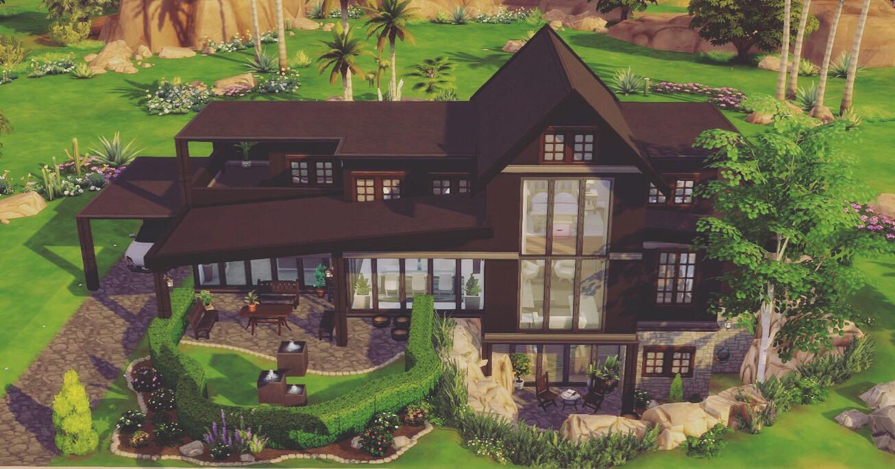 I built a base game only multi level modern home! | Scrolller