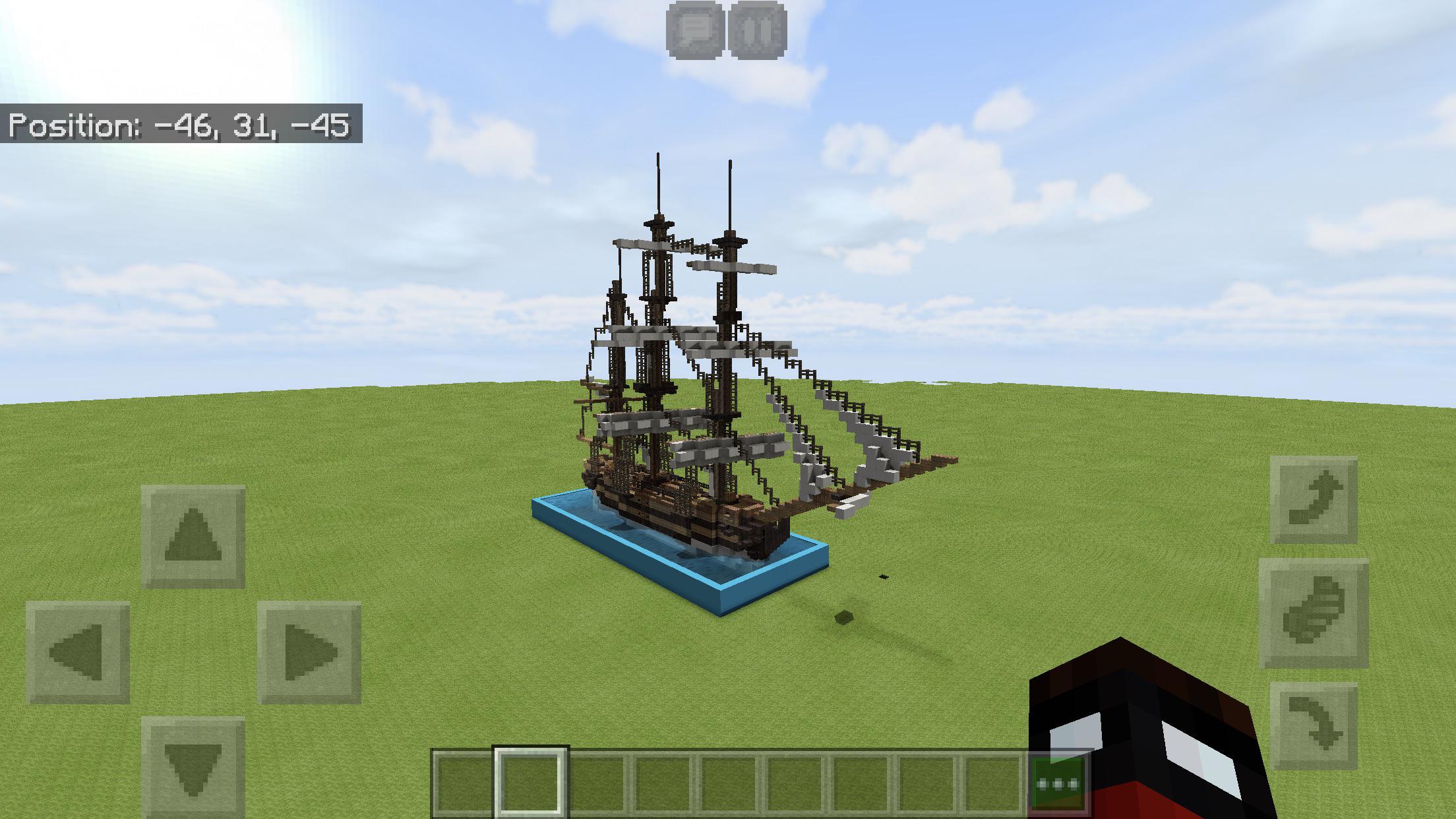 I built the Edinburgh Trader (HMS Bounty) in Minecraft | Scrolller