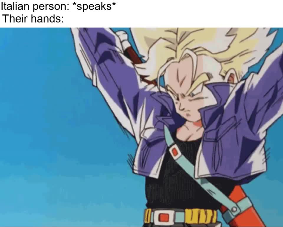 i cant imagine them talking without hand gestures | Scrolller