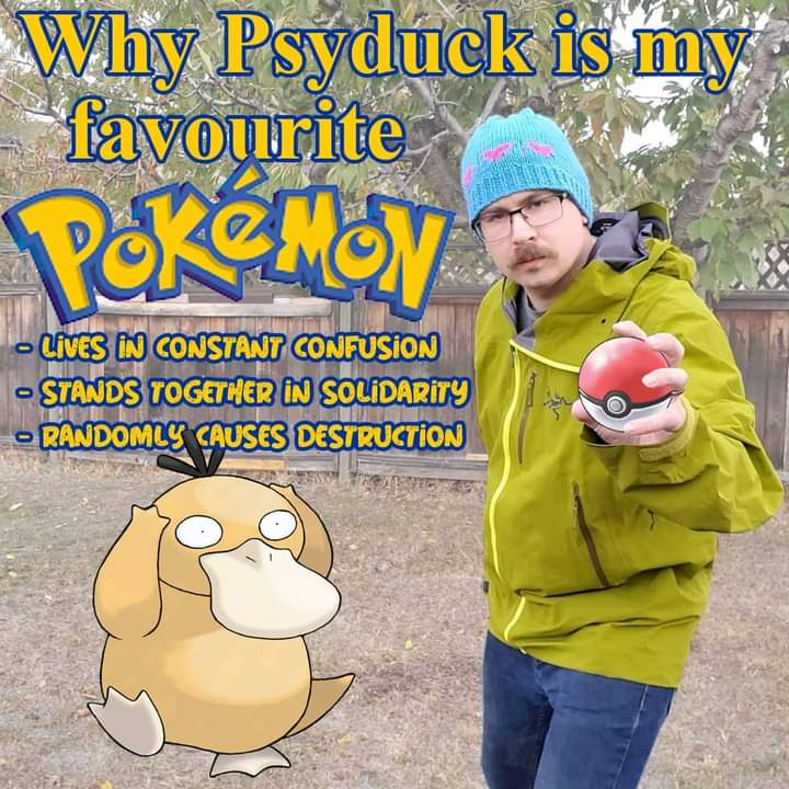 I choose you... Psyduck??? | Scrolller