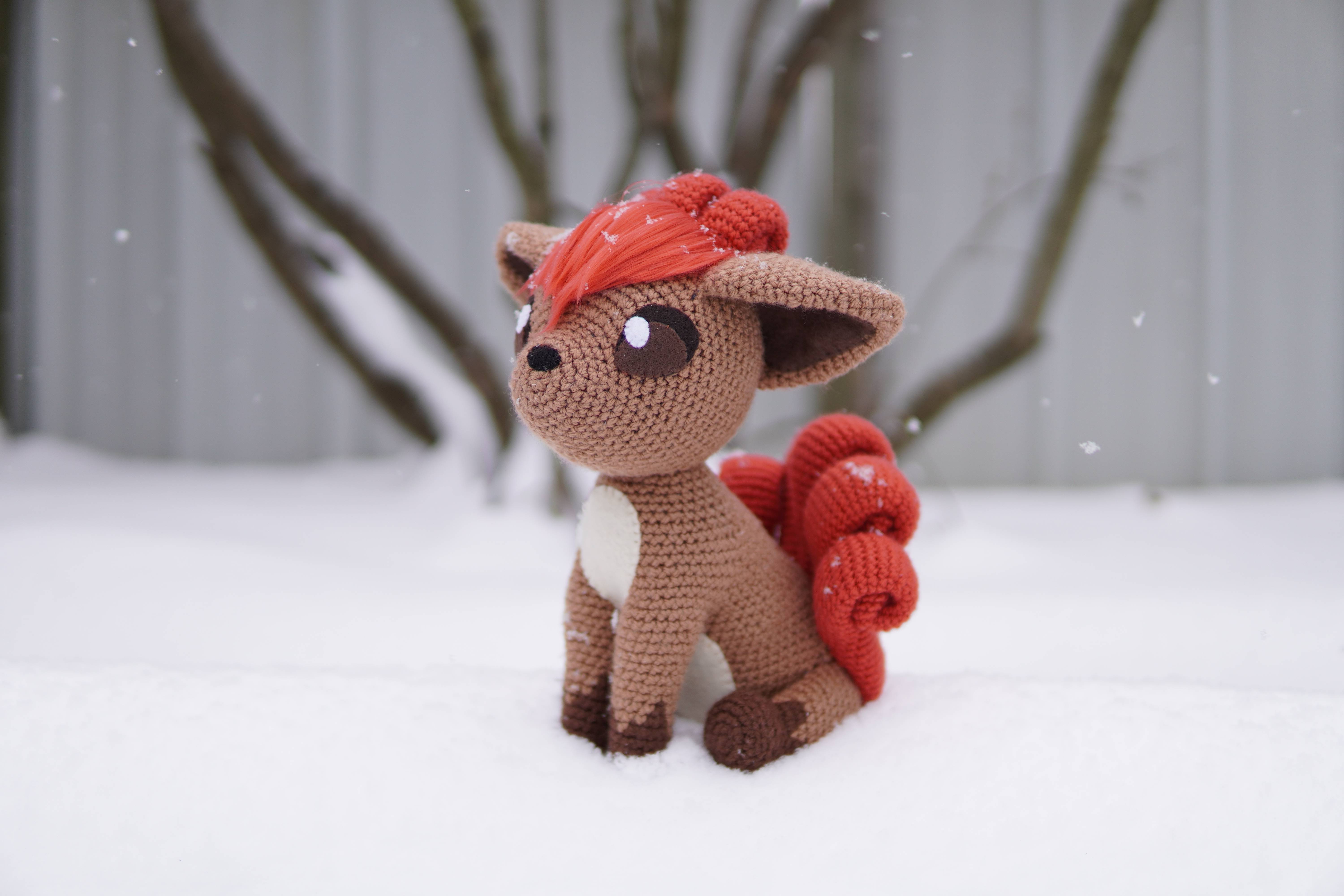 I crocheted this little Vulpix! | Scrolller