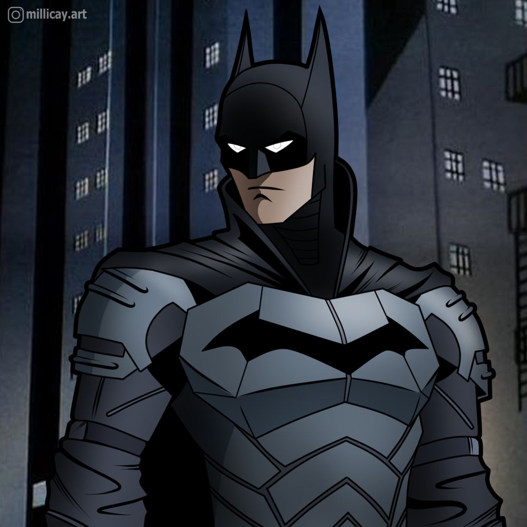 I did an animated version of Robert Pattinson's Batman [Fan Art] | Scrolller
