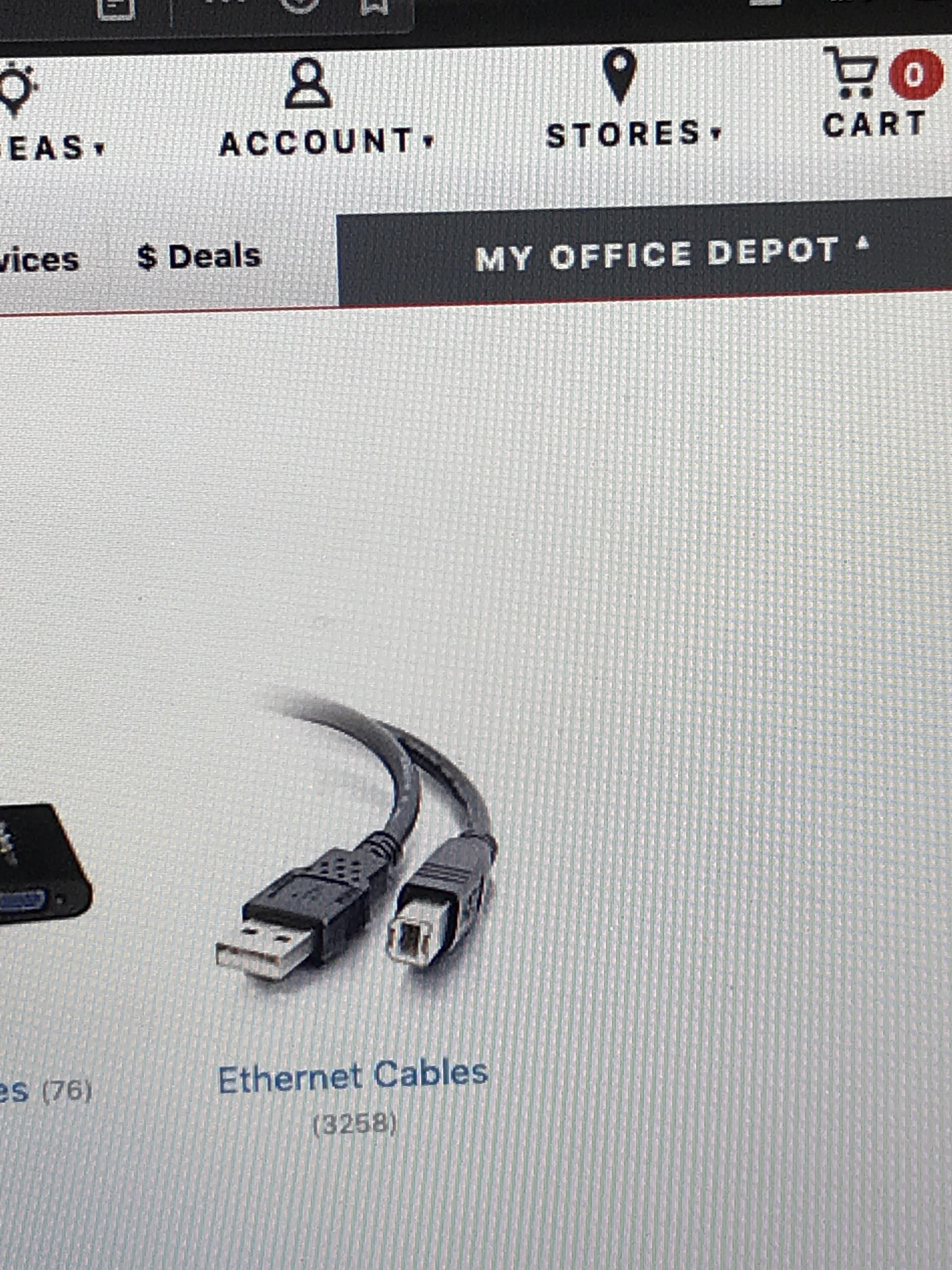 I didn’t know Office Depot had renamed these cables... | Scrolller
