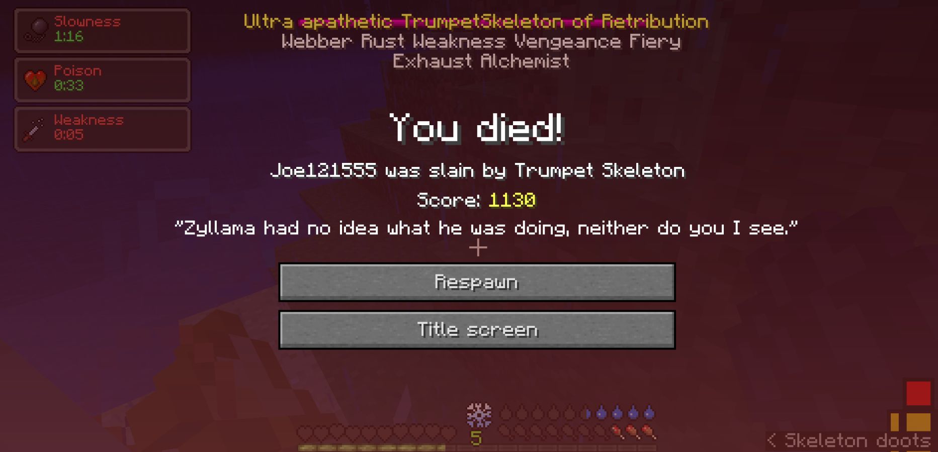 I died to this skelly | Scrolller