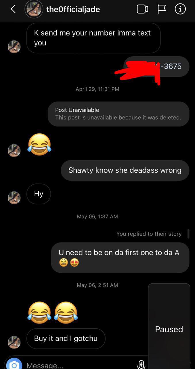 I don’t cap I use to fw her 💯got her number and everything | Scrolller