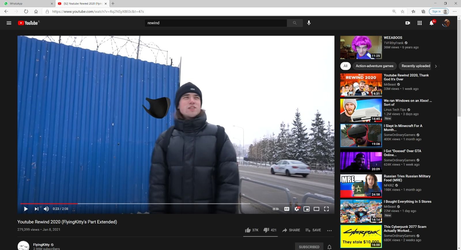 I don't know if you guys noticed but our boy made it into the extended cut | Scrolller