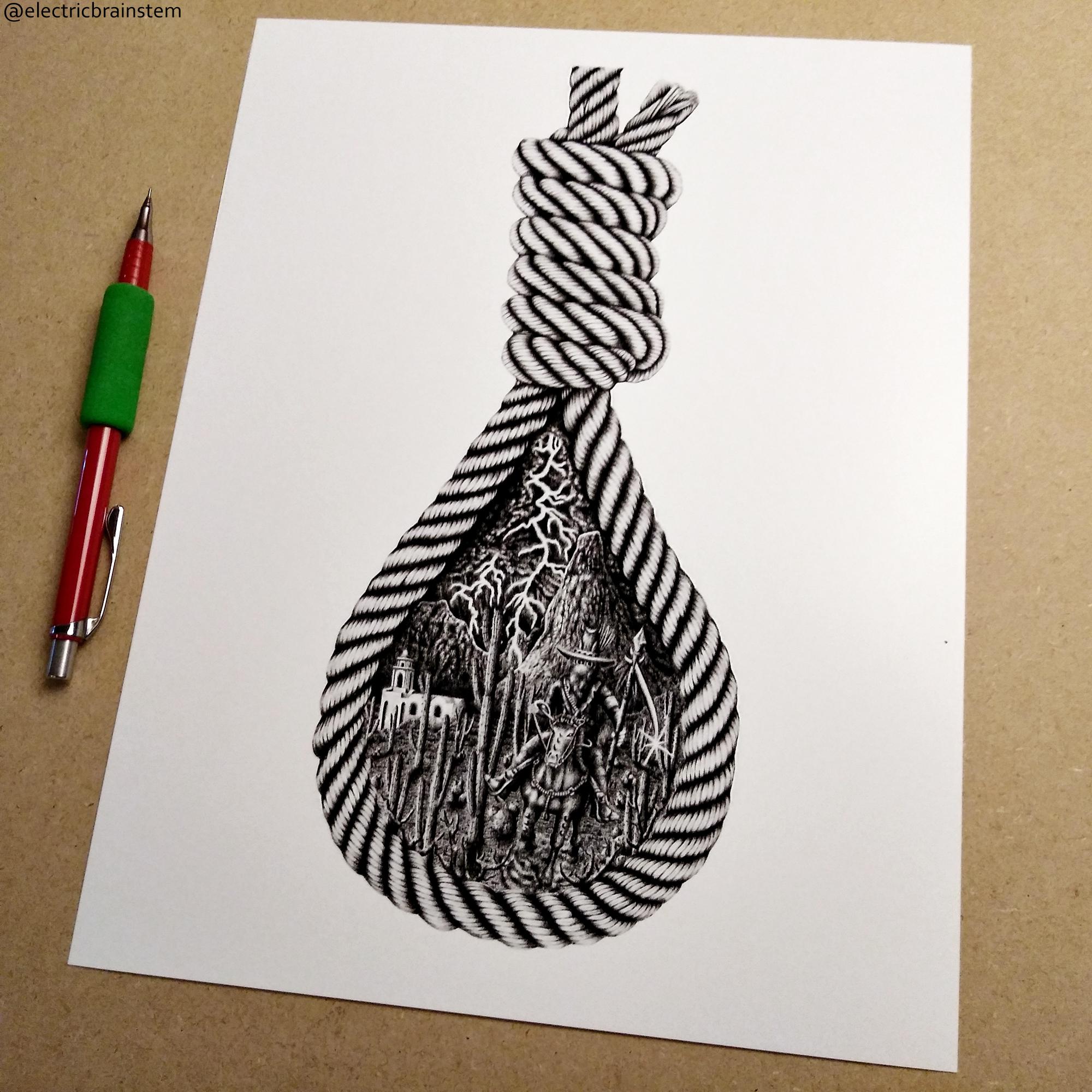 I drew a hangman's noose | Scrolller